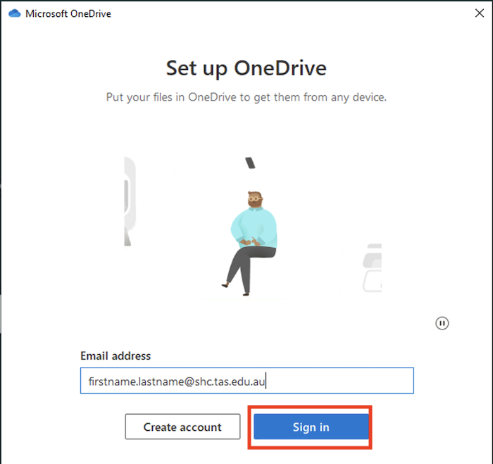 How to Sign into OneDrive - Windows